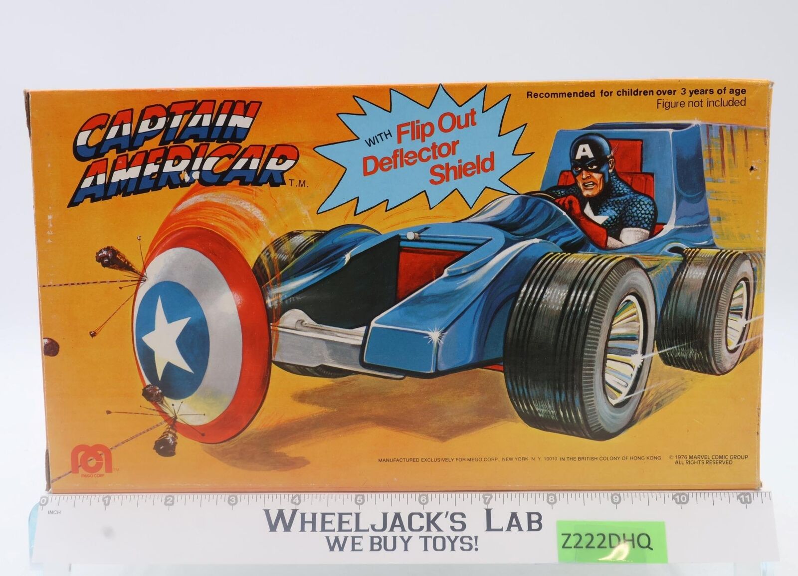 Captain America Car "Americar" 100% Complete Marvel Comics 1976 Mego ...