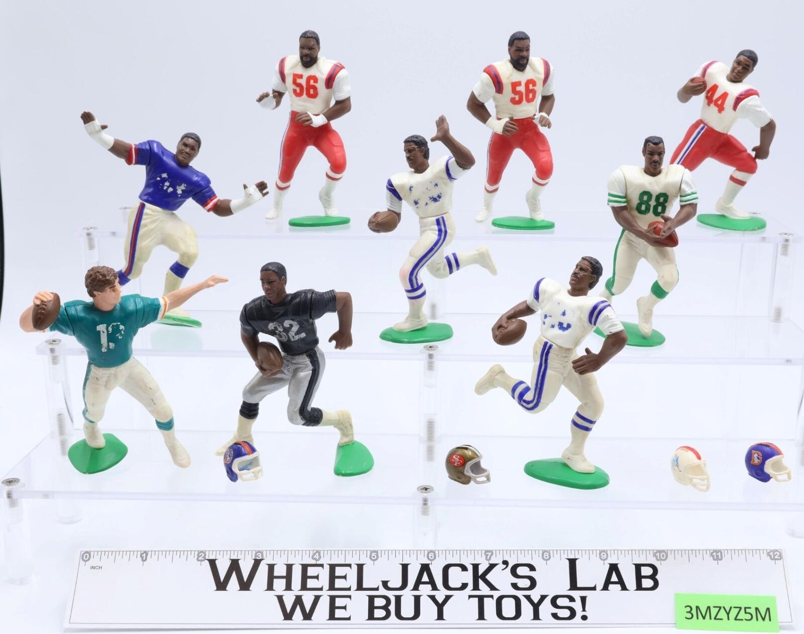 Lot of 9 NFL Football Players 1988 Starting Lineup 4" Action Figures ...