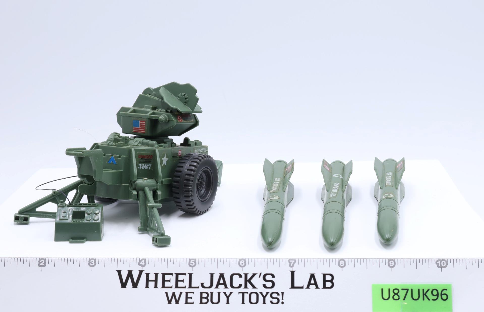 MMS Mobile Missile System G.I. Joe 1982 Hasbro Vintage Action Figure ...