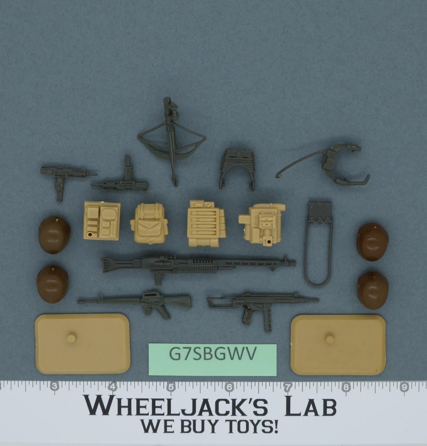 Battle Gear Accessory Set 1 Lot 3 1983 Weapons GI Joe Vintage Action ...