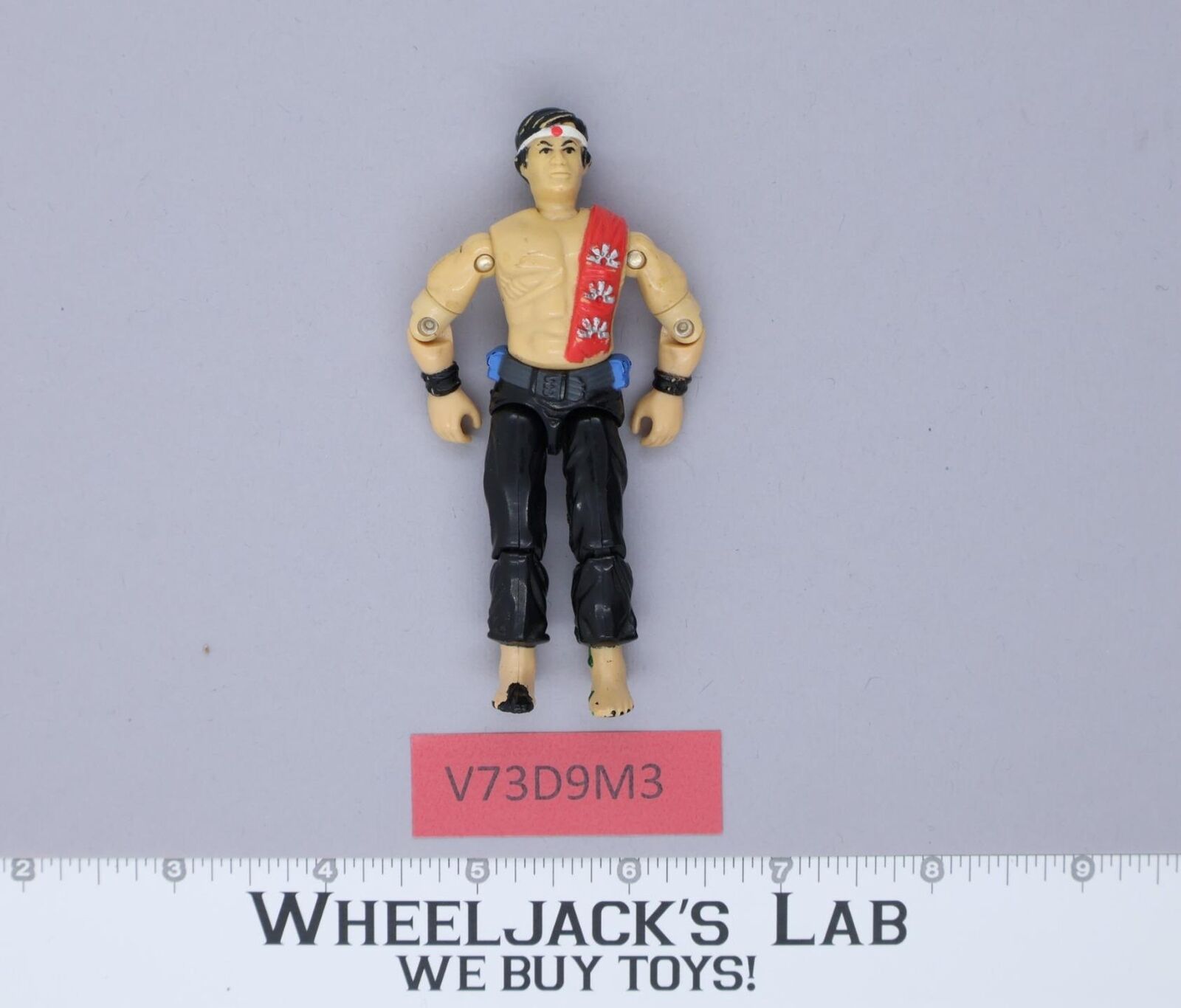 Quick Kick V1 G.I. Joe 1985 Hasbro Vintage Action Figure - Wheeljack's Lab