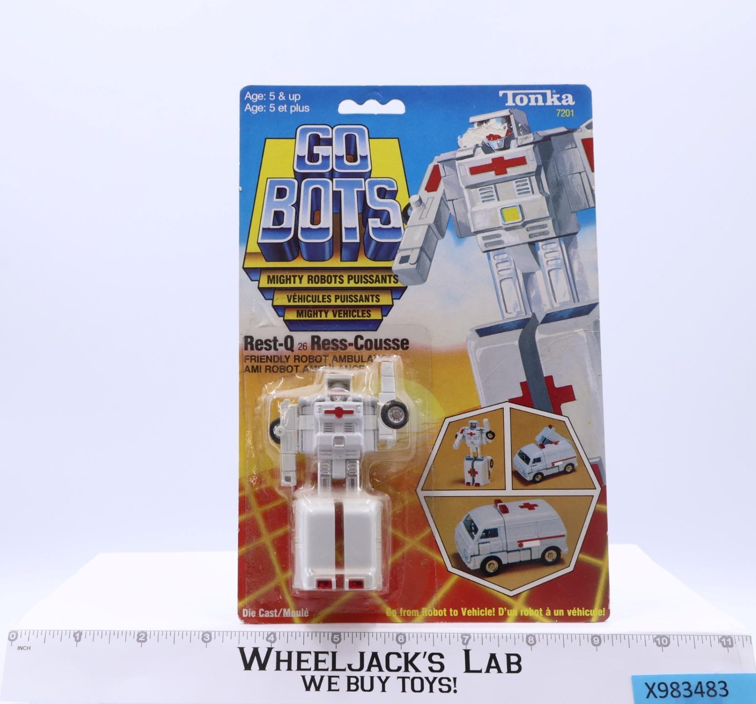 Rest-Q Friendly Robot Ambulance Gobots 1984 Tonka Action Figure NEW ...