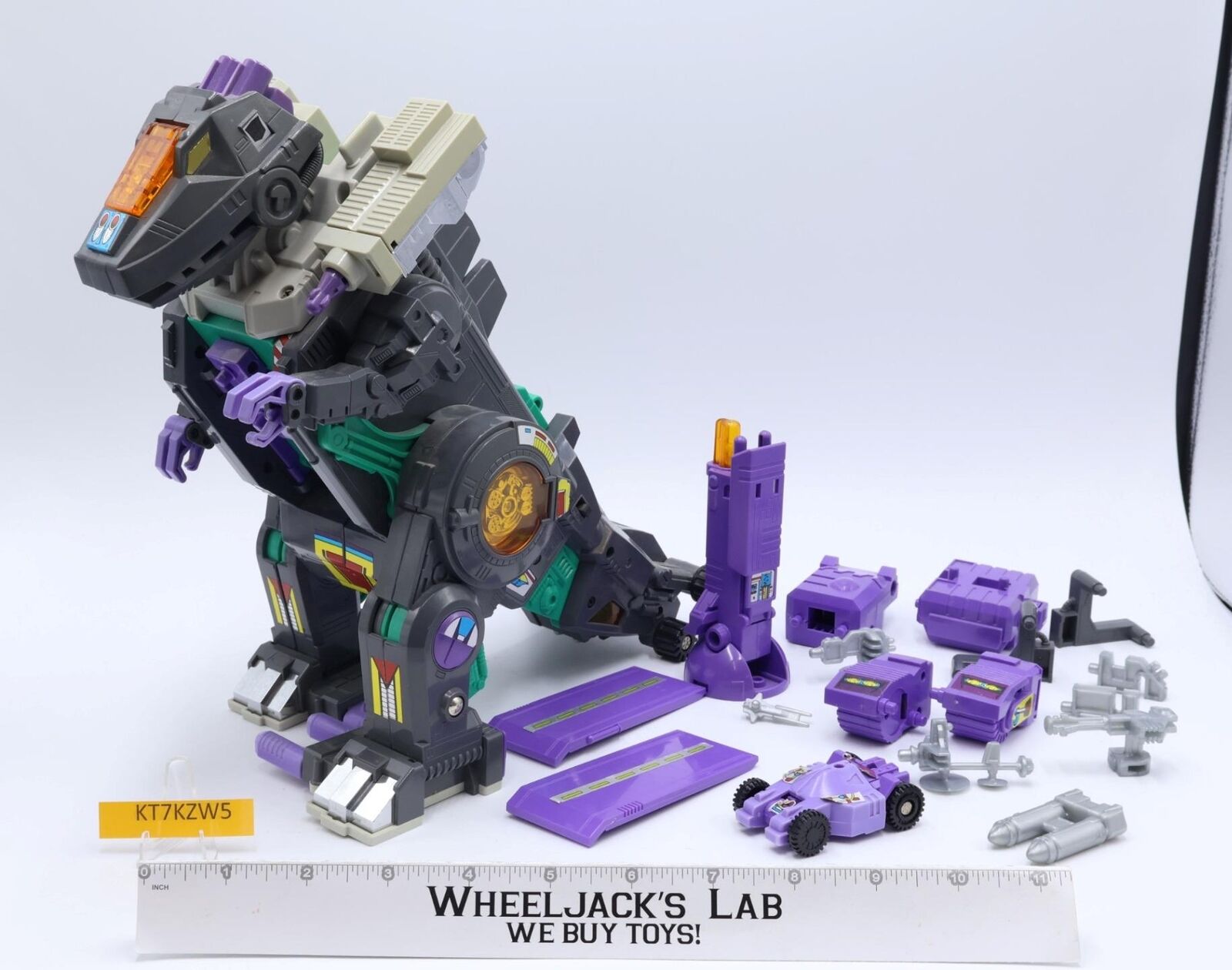 Trypticon 100% Complete Vintage 1986 G1 Transformers Hasbro Action ...