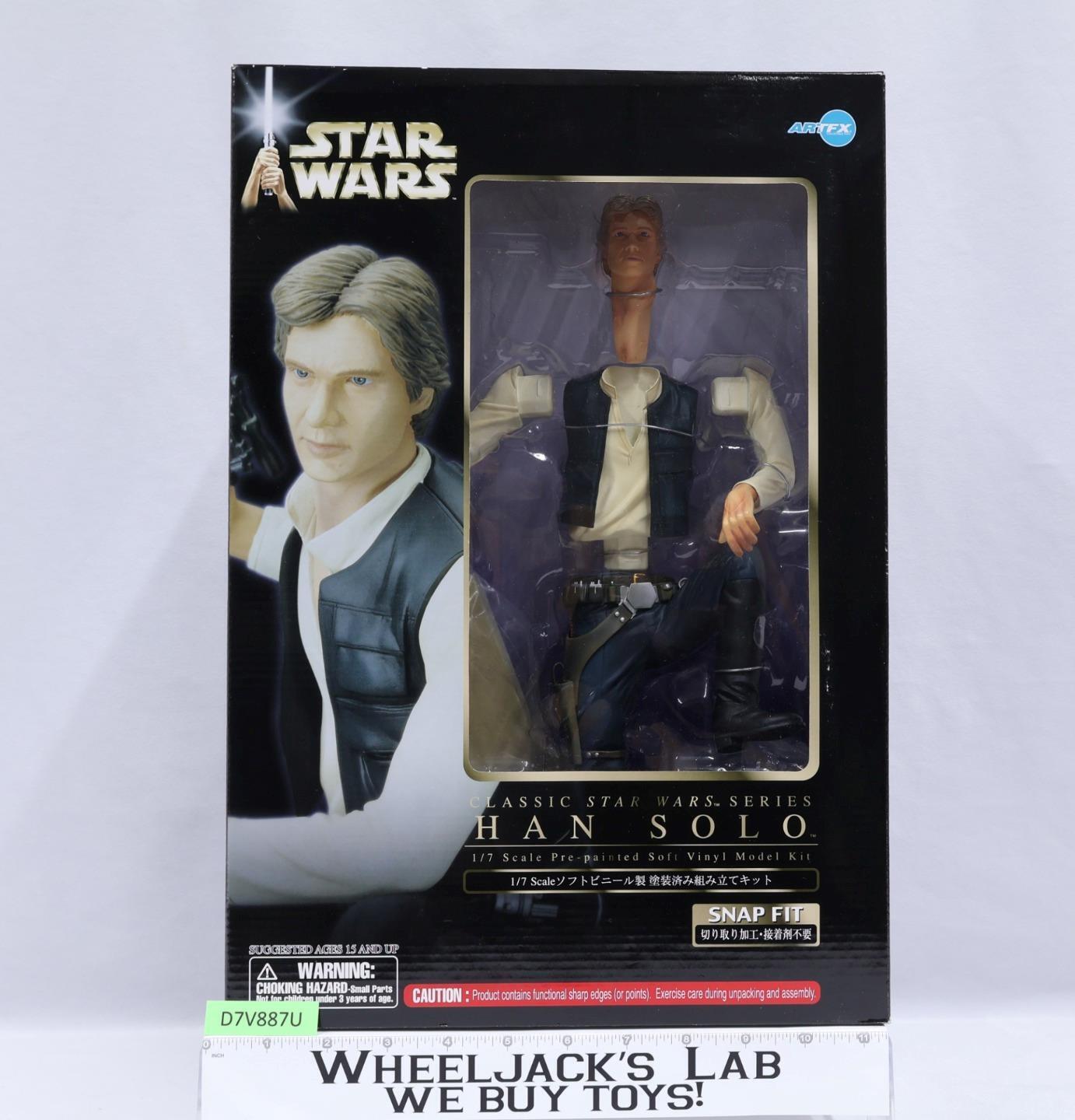 Han Solo Star Wars Classic Series 1/7 Scale Pre-Painted Soft Vinyl ...