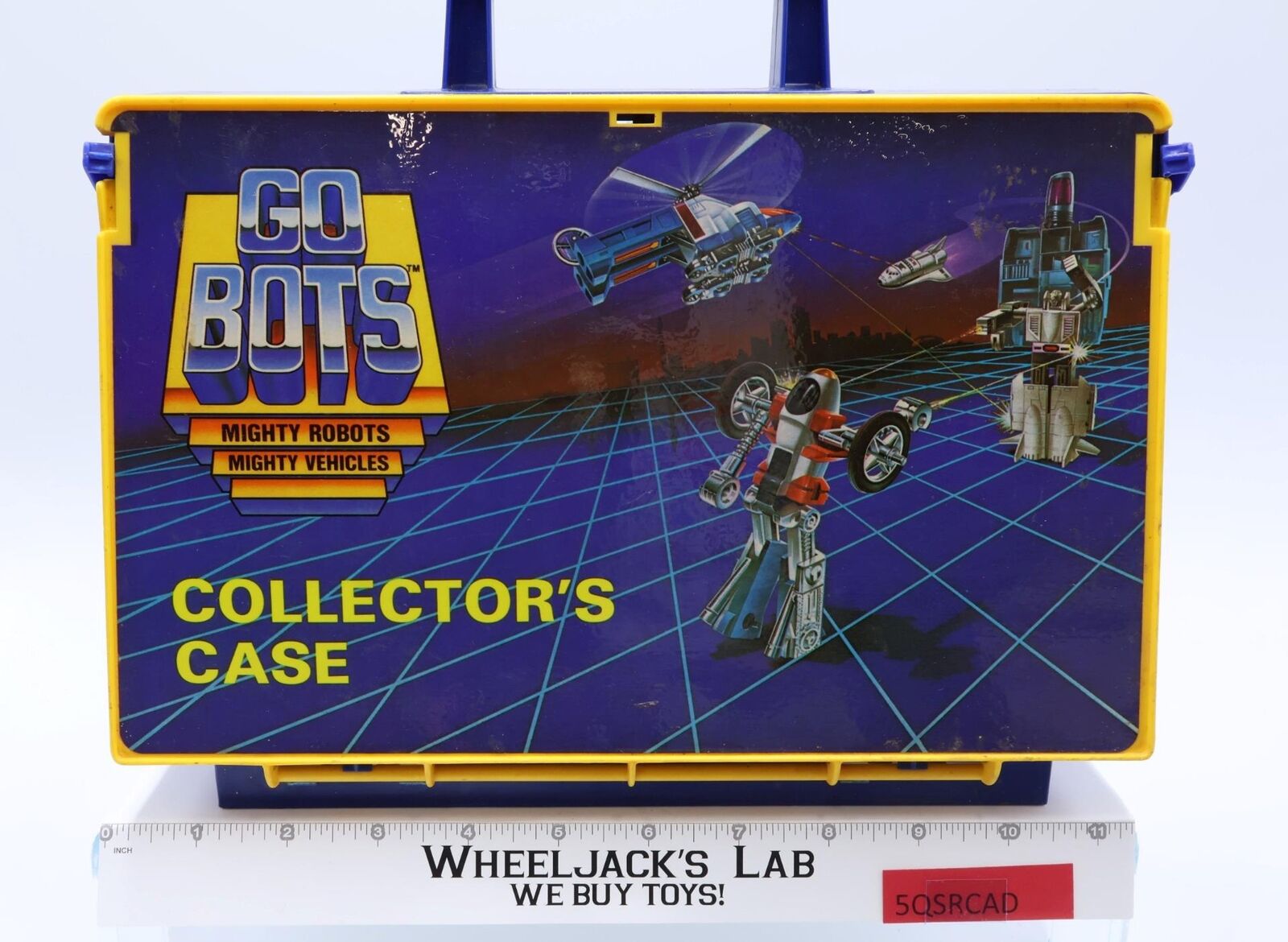 Collector's Case GoBots Go-Bots 1984 Tonka Action Figure Storage Case ...