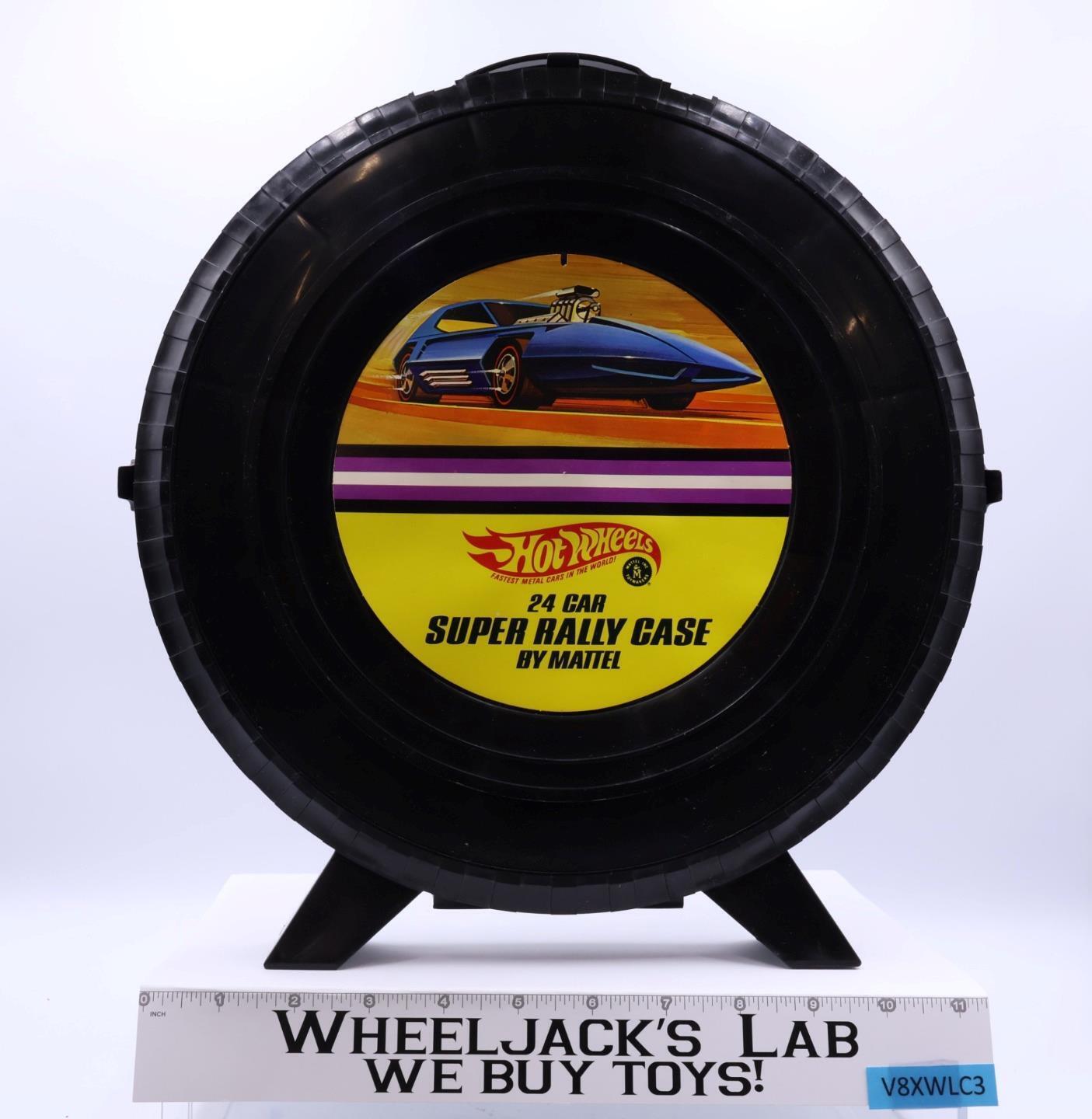Hot Wheels Super Rally Case 24 Car Holder 1968 Mattel Vintage ...