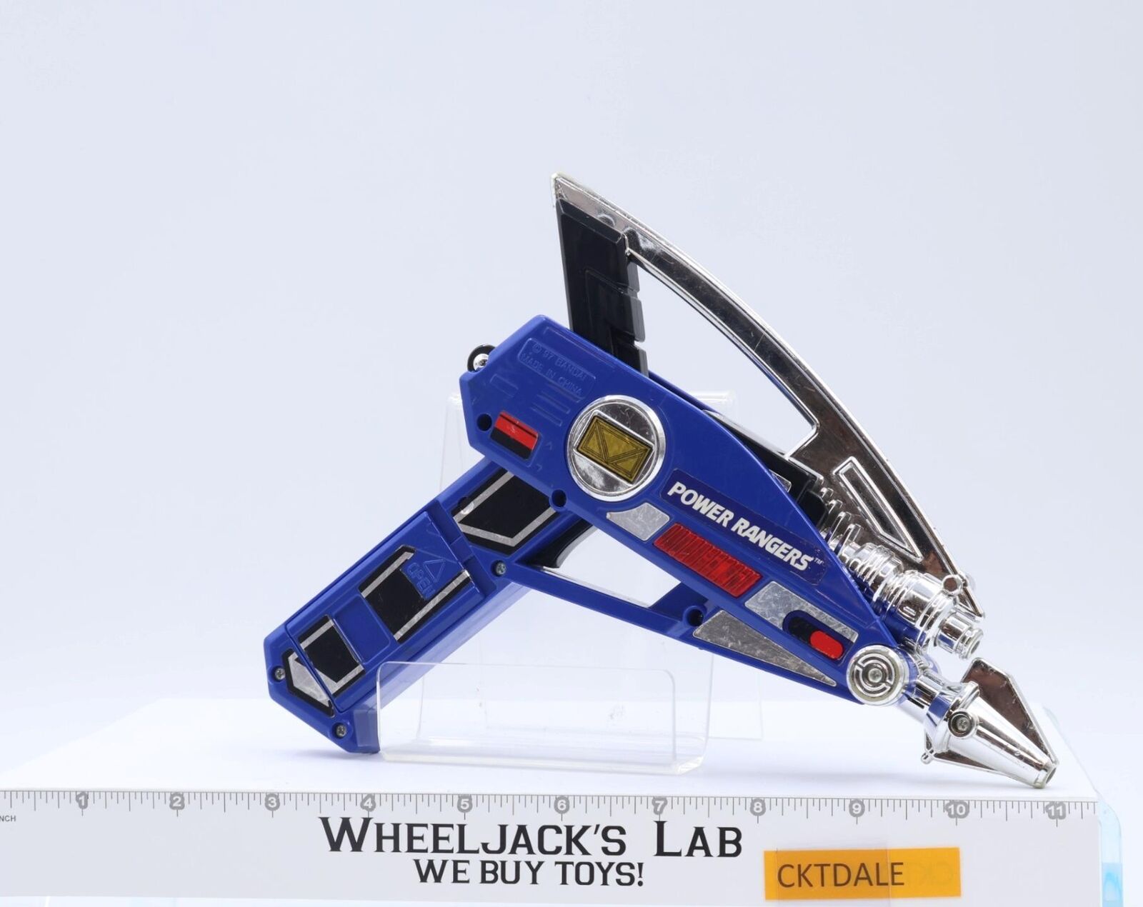 Astro Blaster Gun & Holster Set Power Rangers in Space 1997 Buckle ...