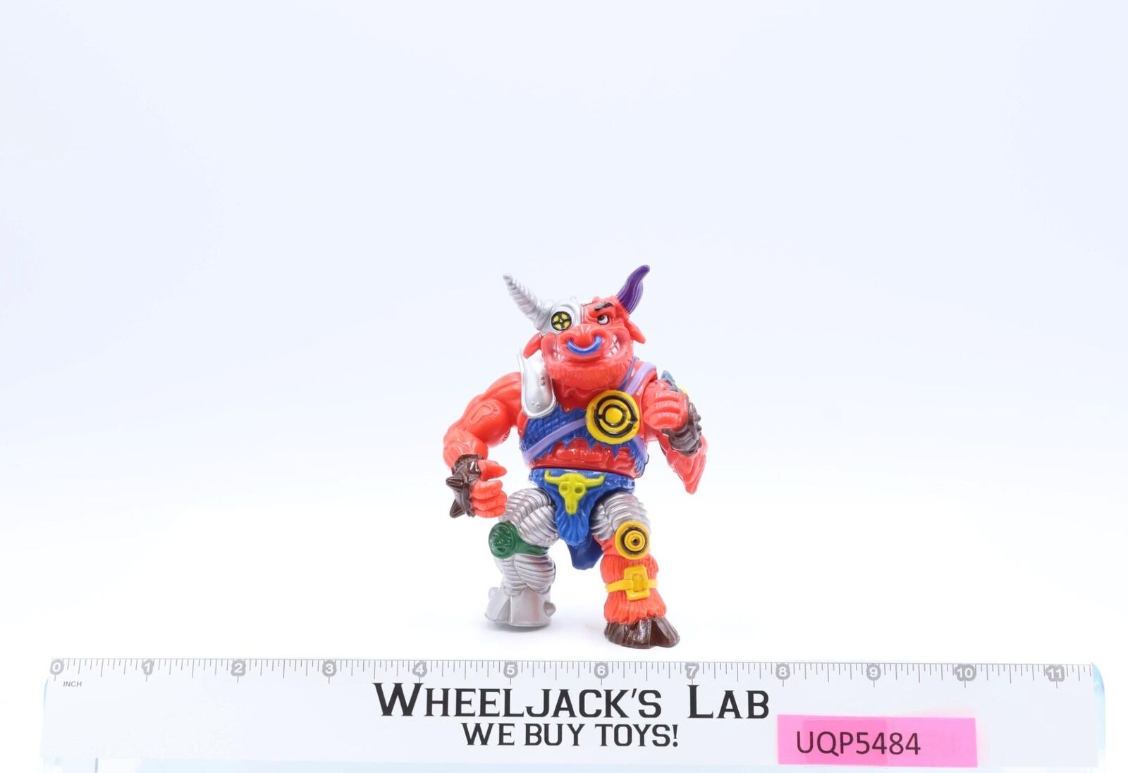 Groundchuck 100% Complete W/Card Teenage Mutant Ninja Turtles 1991 ...