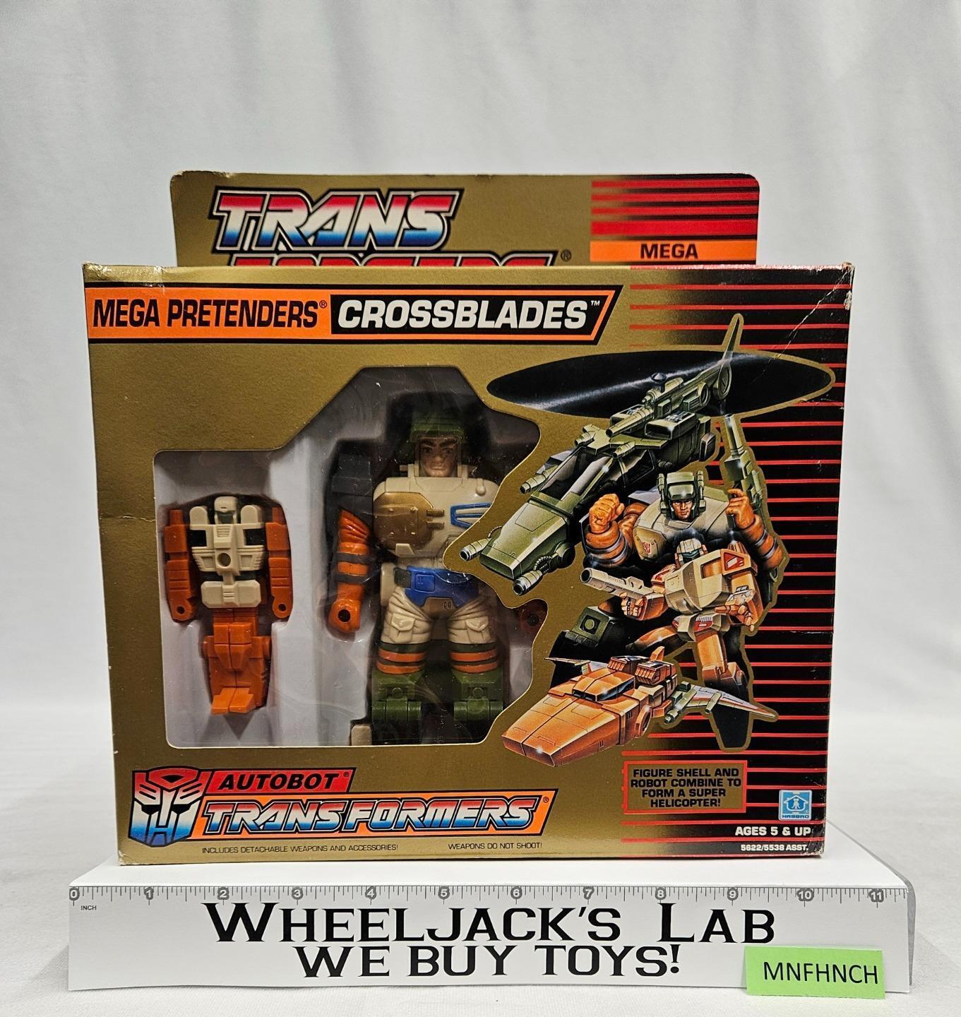 Mega Pretender Crossblades 1988 G1 Transformers Hasbro Vintage Figure MISB - Wheeljack's Lab