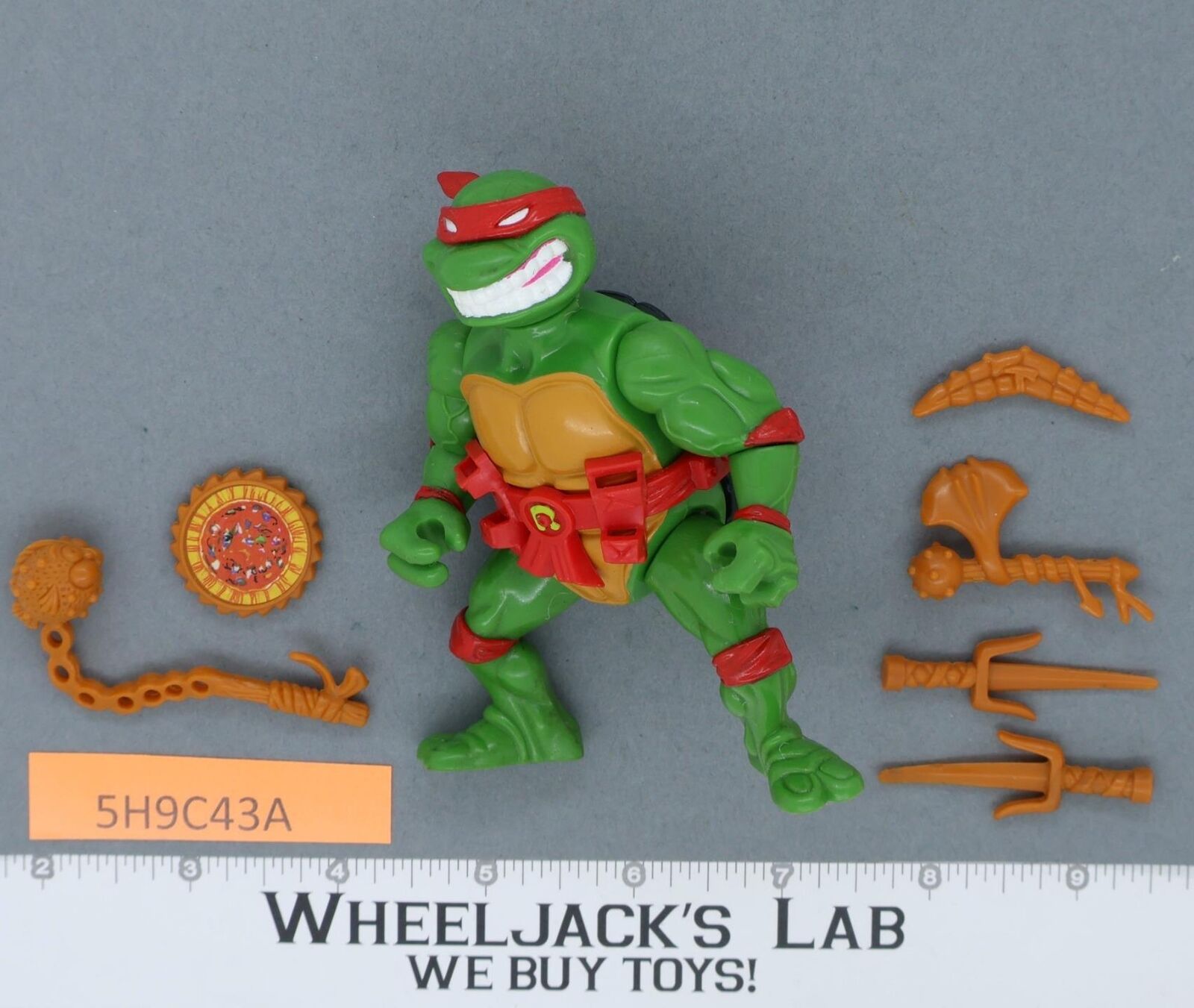 Storage Shell Raphael Teenage Mutant Ninja Turtles TMNT 1991 Playmates ...