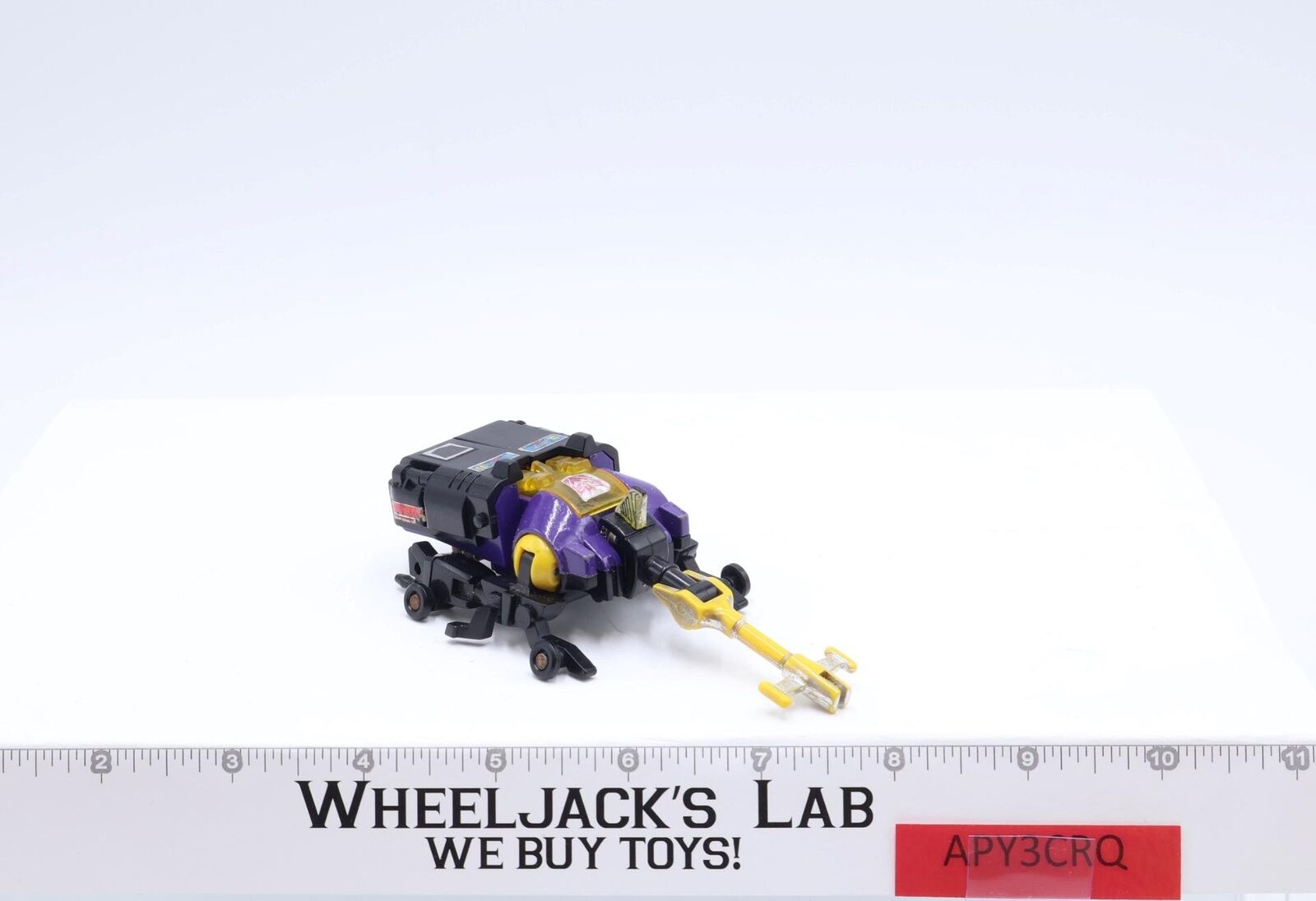 Bombshell 1985 G1 Transformers Rhinoceros Beetle Action Figure Vintage ...