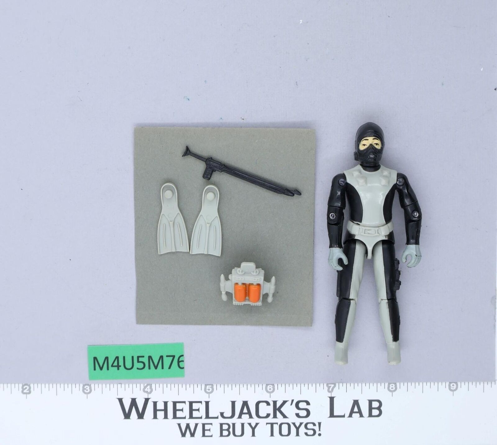 Torpedo V1 100% Complete G.I. Joe 1983 Hasbro Vintage Action Figure ...