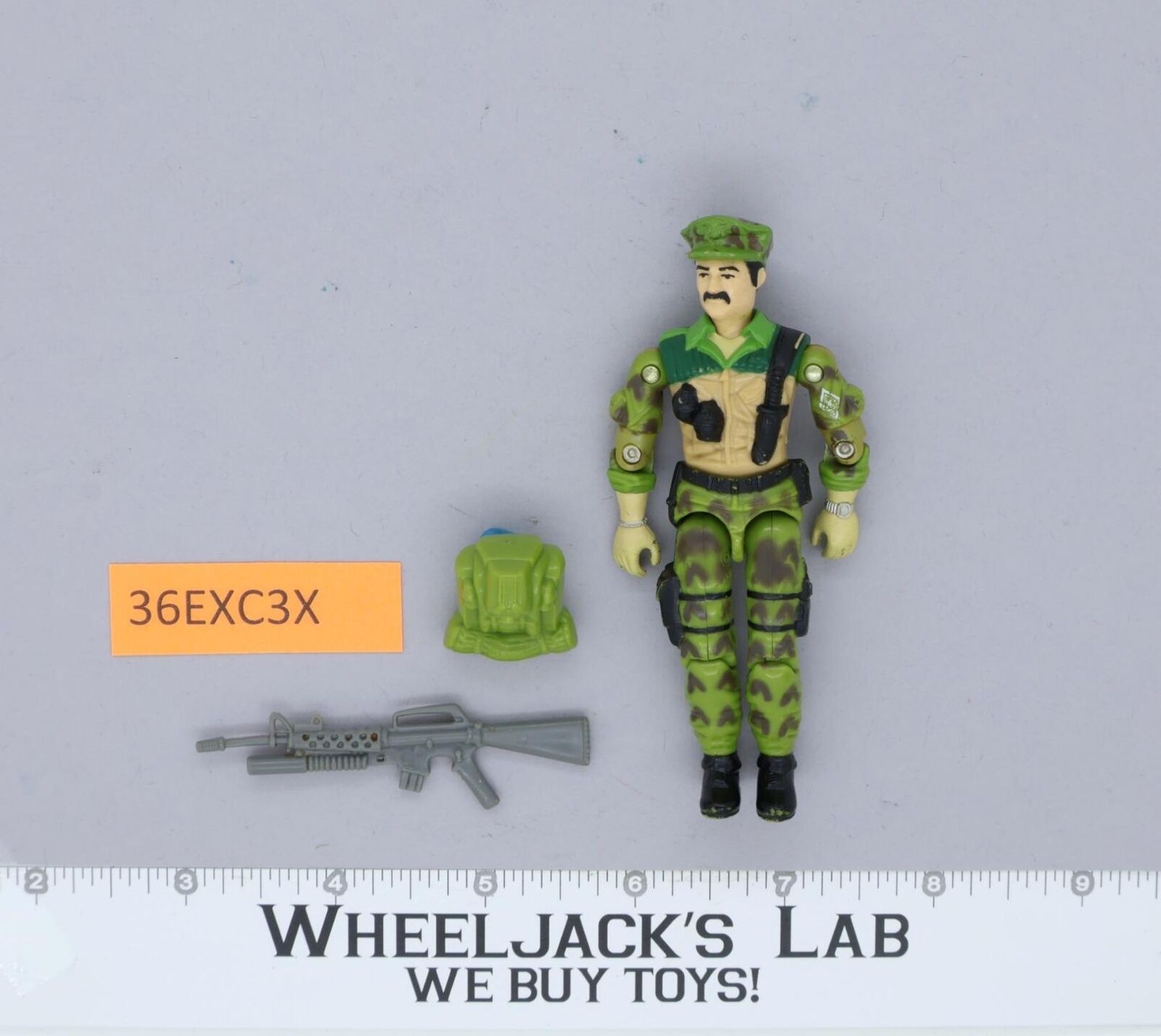 Leatherneck V1 100% Complete G.I. Joe 1986 Hasbro Vintage Action Figure ...