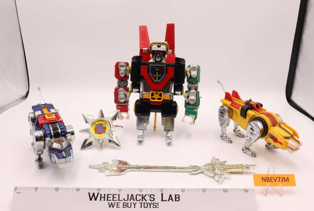 Lion Force Set Voltron Defender of the Universe 1984 LJN Robot Figure ...