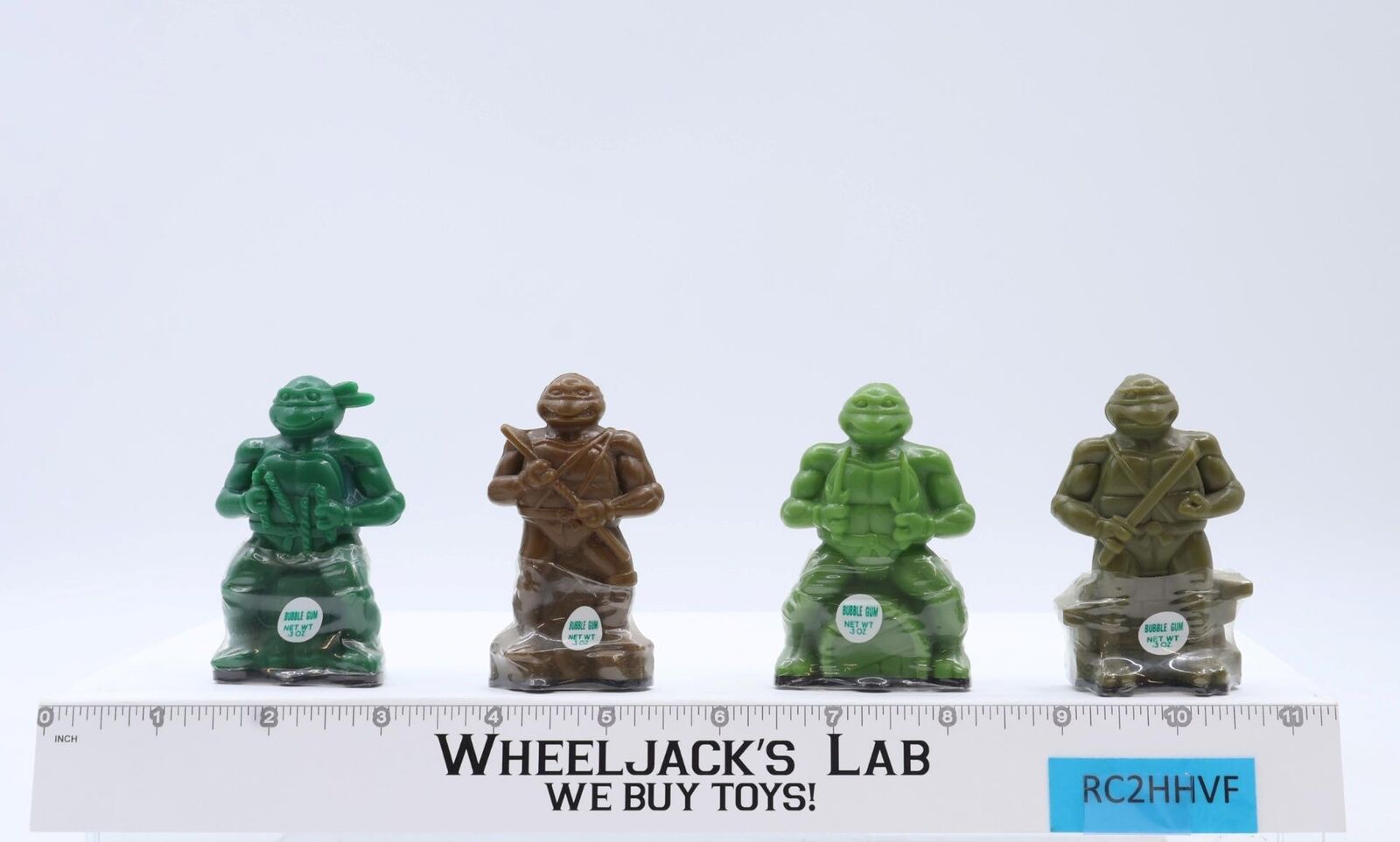 Lot of 4 Character Gum Candy Containers Teenage Mutant Ninja Turtles ...