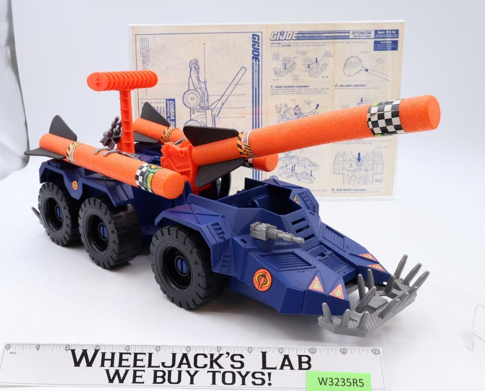 Detonator 100% Complete GI Joe 1993 Hasbro Vintage Action Figure ...