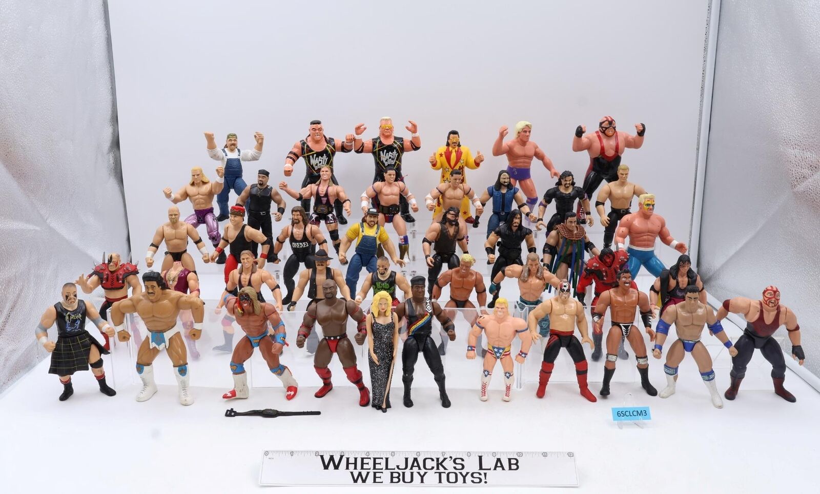 Lot of 42 WWF Wrestling 1990s Jakks Pacific / OSFTM Action Figures ...