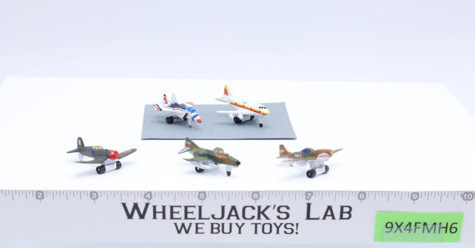 Lot of 5 Jets/Airplanes/Planes Micro Machines 1988-89 Galoob Vintage ...