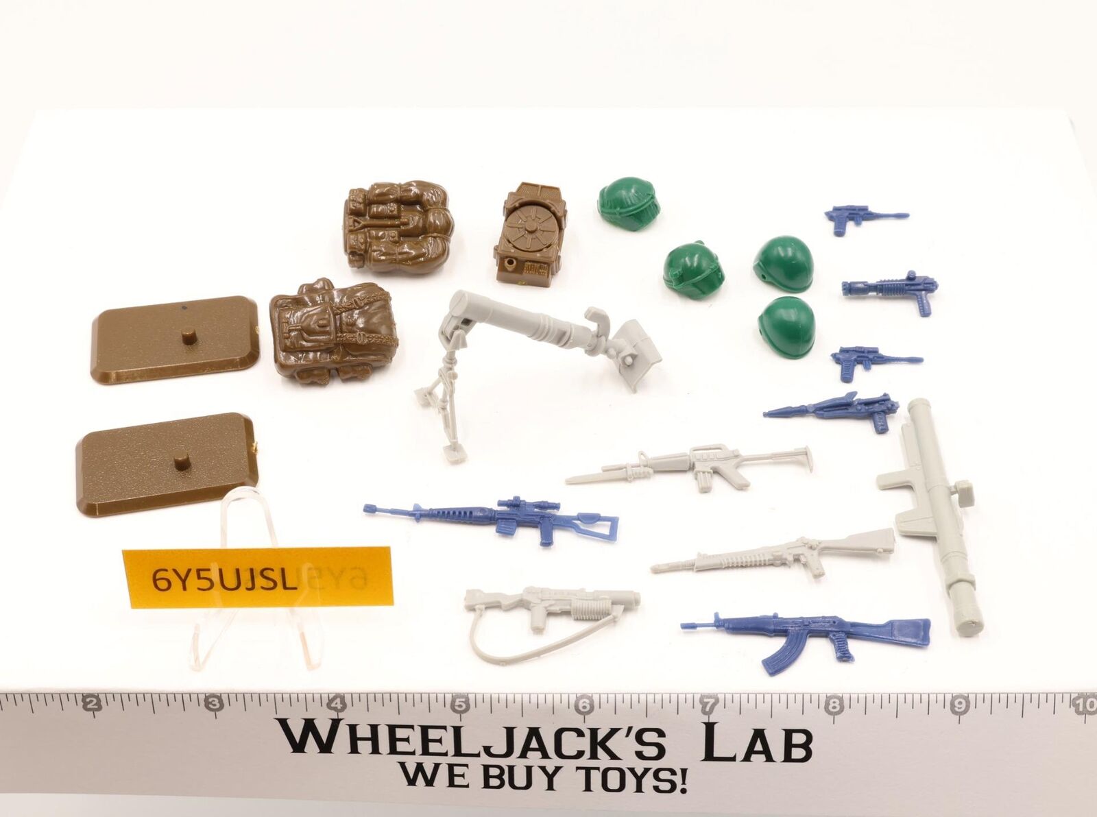 Lot Battle Gear Accessory Pack 2 Set 1 Complete 1984 Weapons G.I. Joe ...