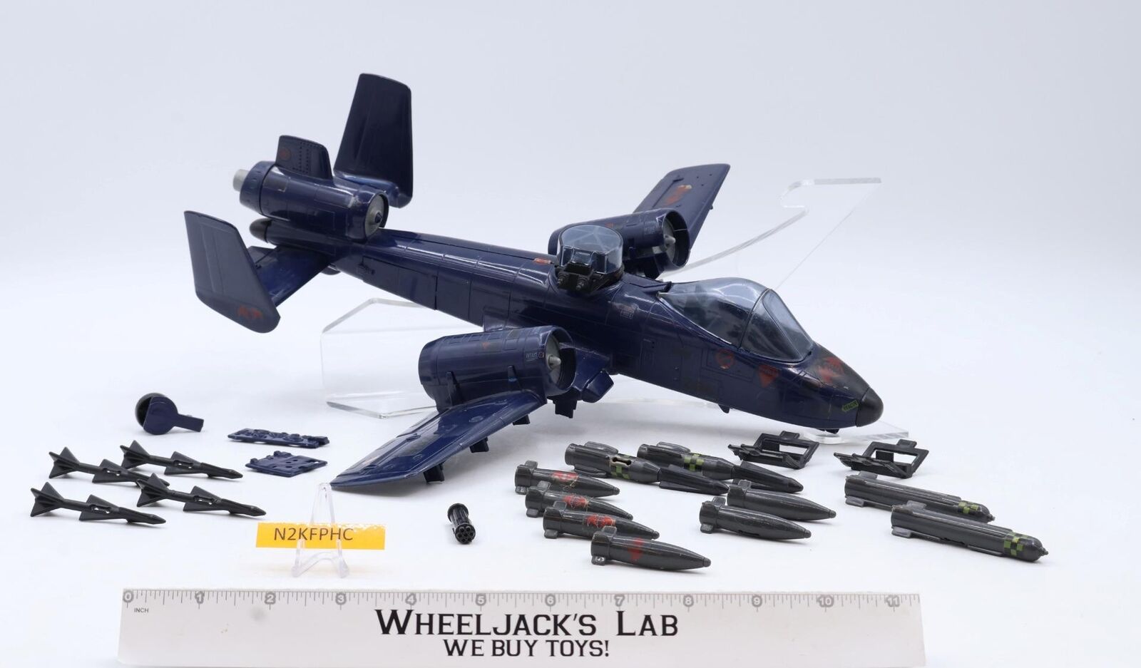 Cobra Rattler 100% Complete GI Joe 1984 Hasbro Vintage Action Figure ...