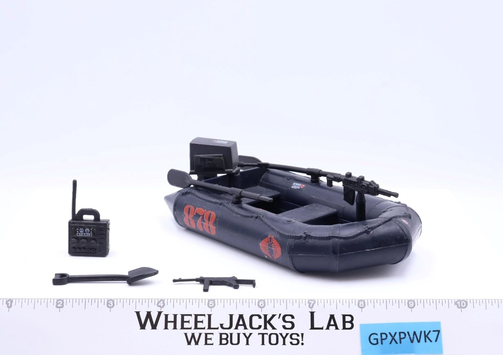 Cobra Night Landing Raft G.I. Joe 1985 Hasbro Vintage Action Figure ...