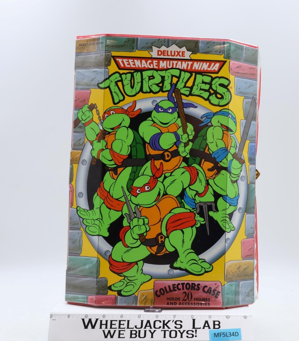 Deluxe Collectors Carry Case W/Trays TMNT Teenage Mutant Ninja Turtles ...
