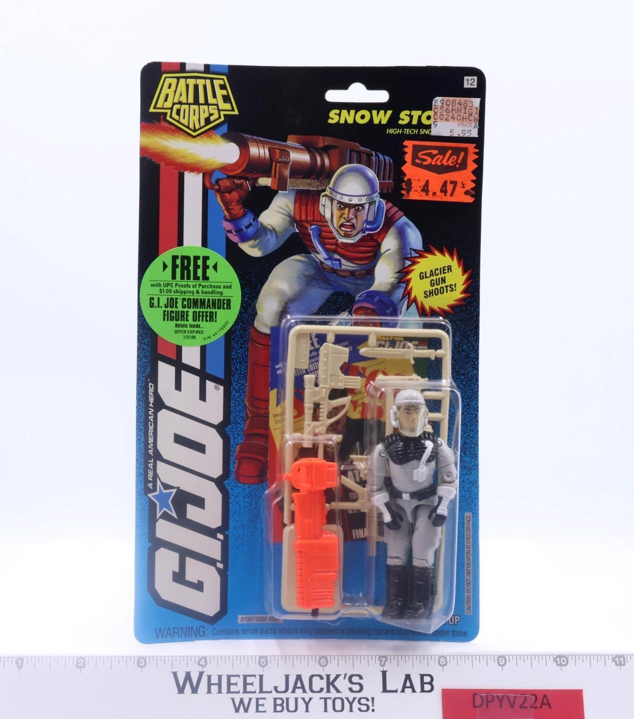 Snow Storm GI Joe Battle Corps 1992 Hasbro Action Figure NEW MOSC ...