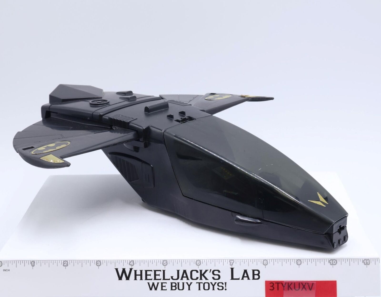 Bat Jet DC Comics Batman Dark Knight 1990 Kenner Action Figure Vehicle ...