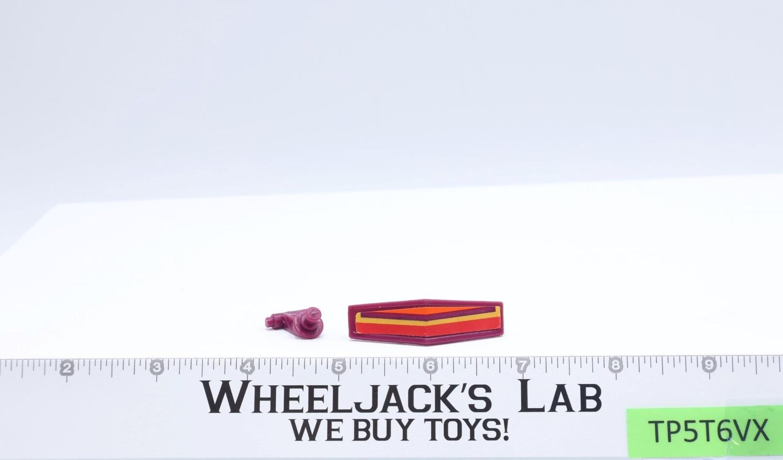 Rhino Radar Dish & Mount STICKERED 1985 M.A.S.K. Kenner Vintage Action ...