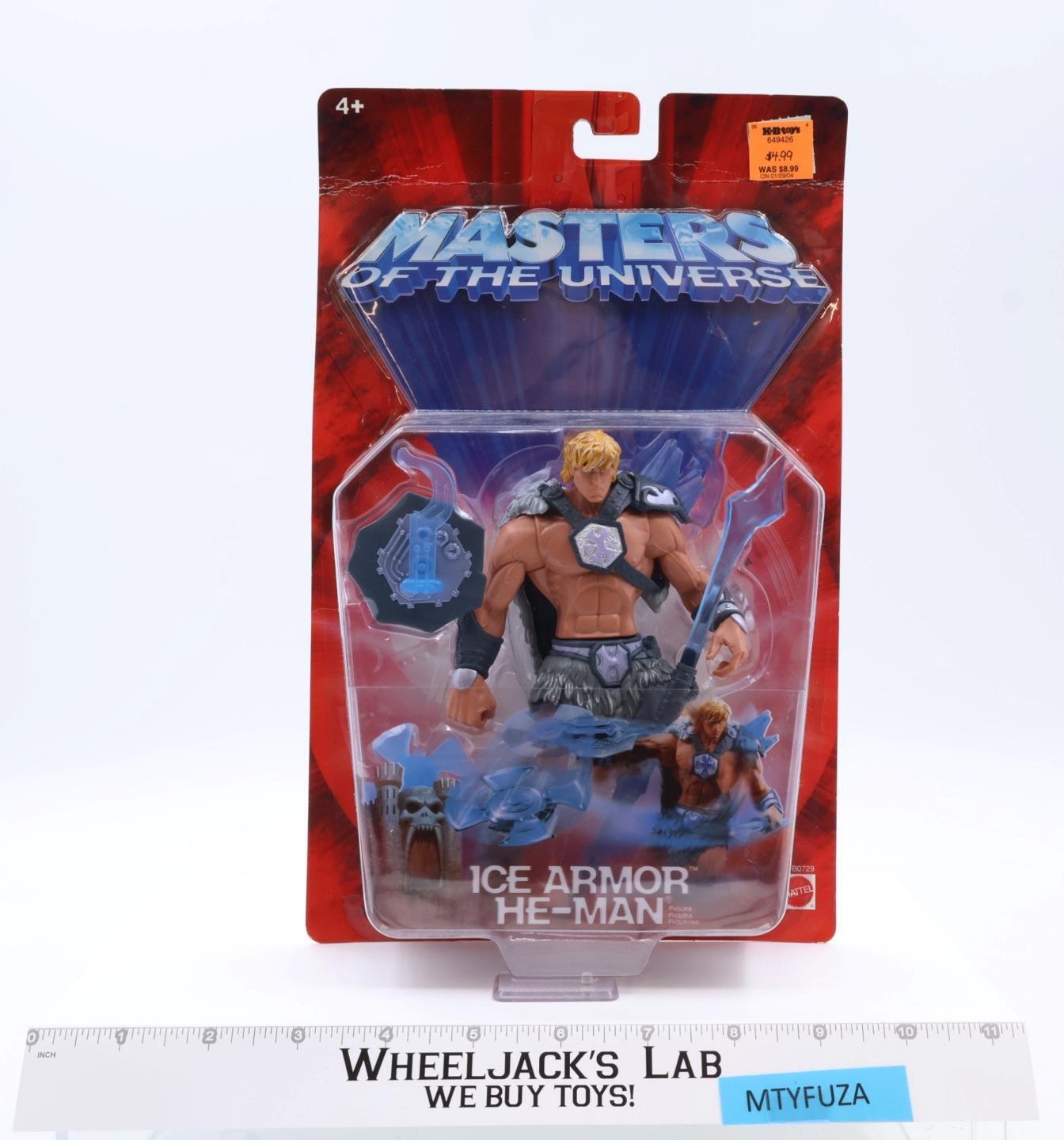Ice Armor He-Man 200X Masters Of The Universe MOTU 2003 Mattel NEW ...