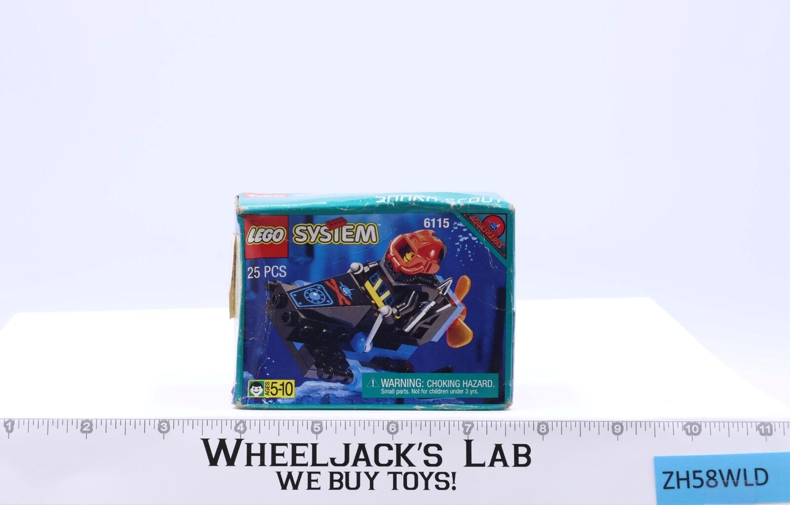 #6115 Shark Scout 1995 Lego Aquanauts NEW MISB SEALED - Wheeljack's Lab