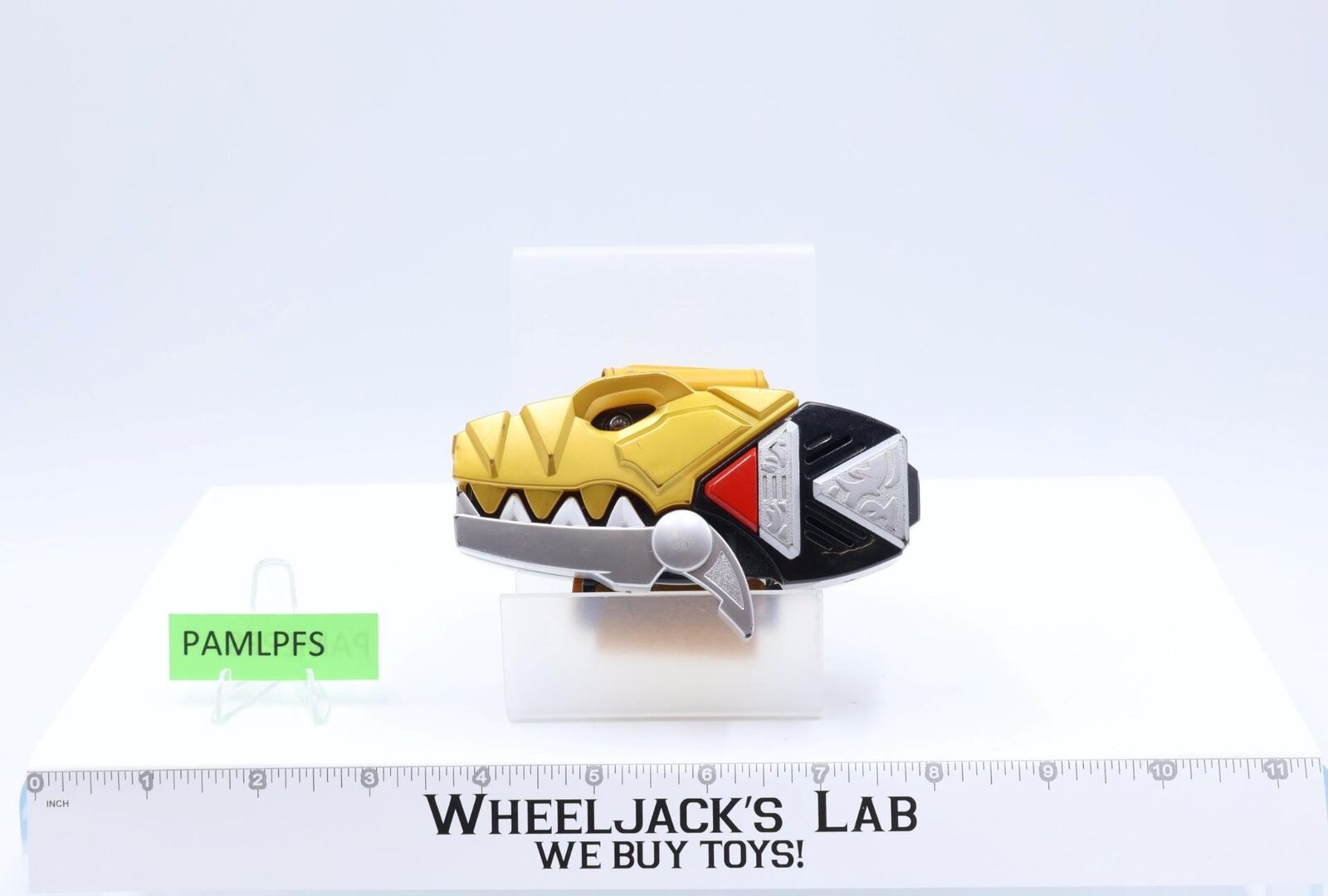 Morpher Dino Brace Thunder Abaranger Power Rangers Bandai 2003 Gold ...