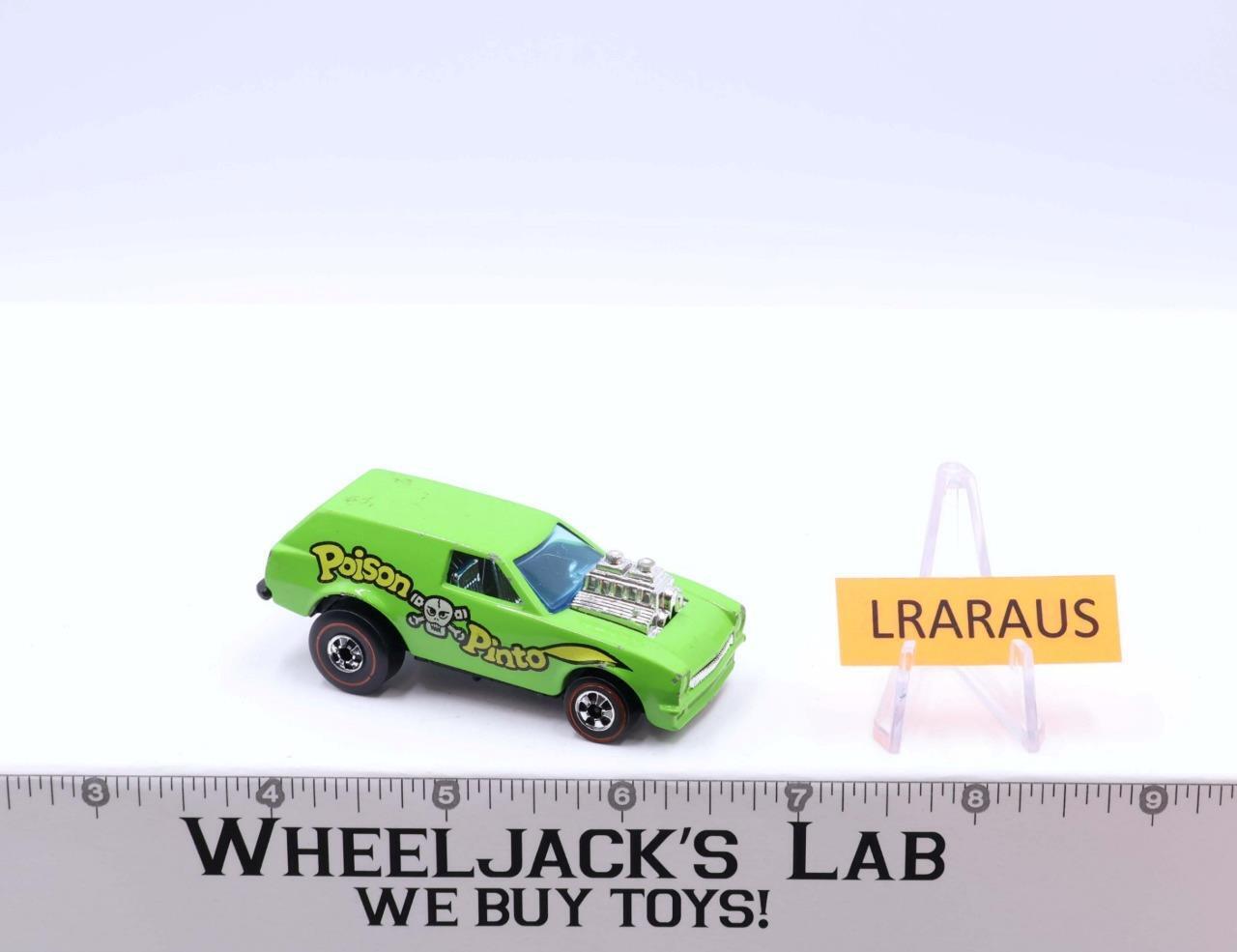Poison Pinto Green Hot Wheels 1976 Mattel Vintage Redline RL ...