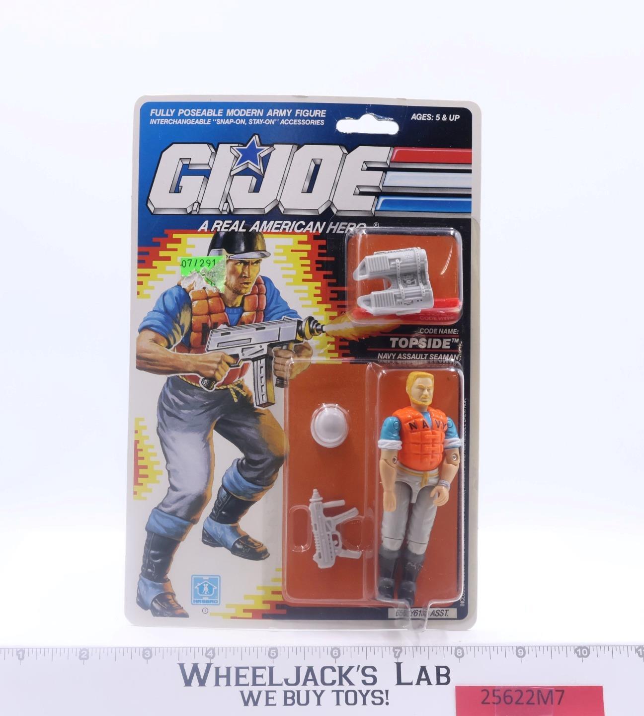 Topside 34-Back GI Joe 1990 Hasbro Vintage Action Figure NEW MOSC ...