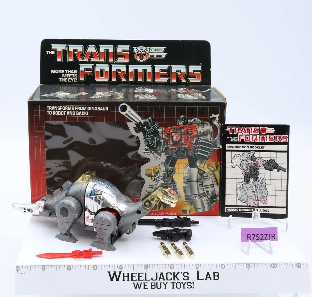 Sludge w/ NICE BOX 100% Complete 1985 Vintage Hasbro Figure G1 ...