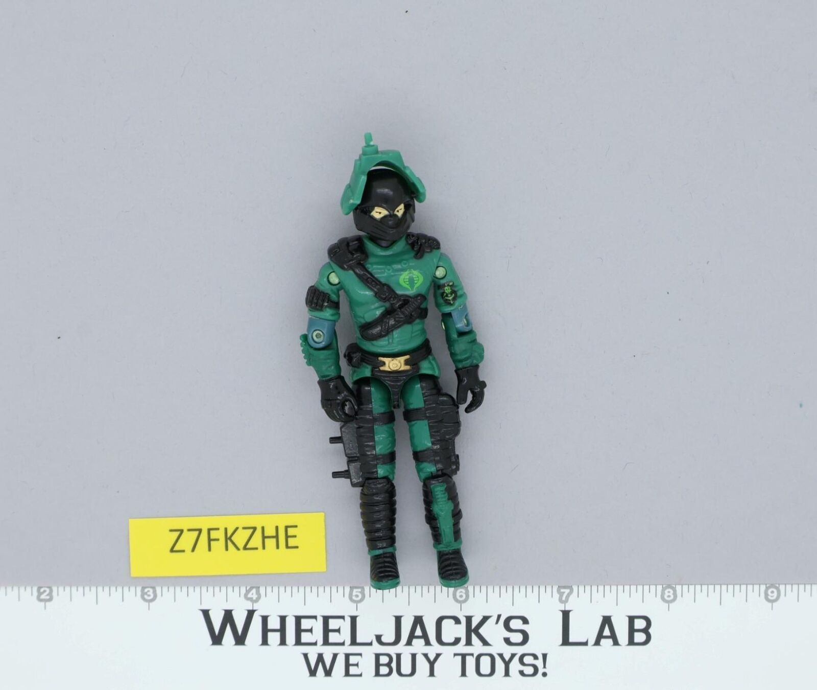 Night-Viper V1 G.I. Joe 1989 Hasbro Vintage Action Figure - Wheeljack's Lab