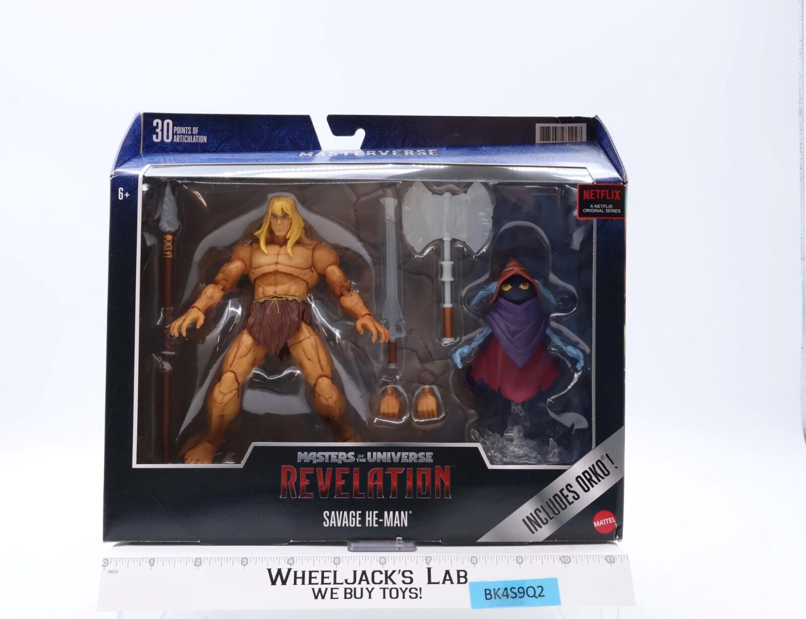 Savage He-Man Masters of the Universe Masterverse Revelation Netflix ...