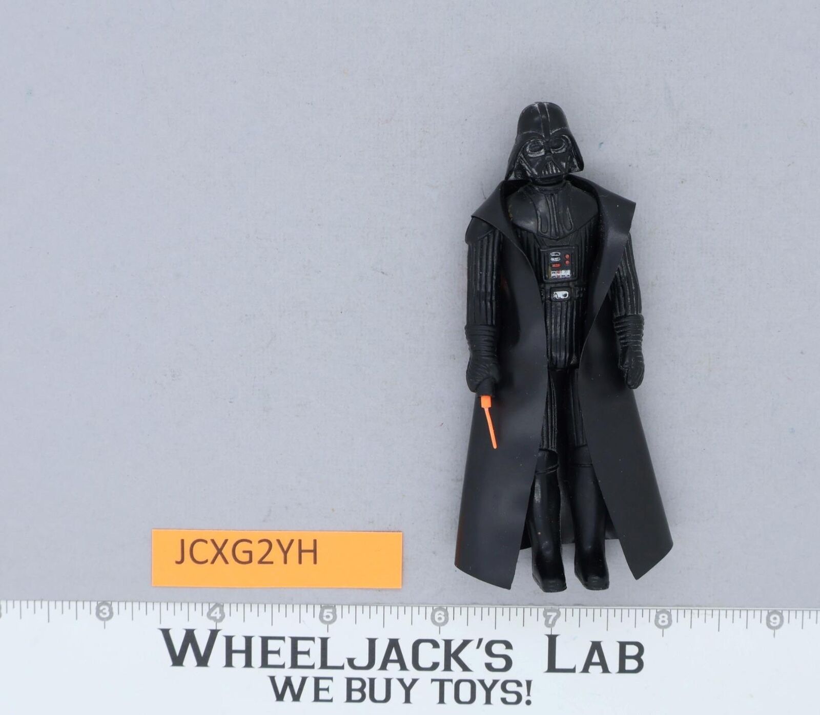 Darth Vader LETTERED HILT Complete Star Wars 1977 Kenner Action Figure ...