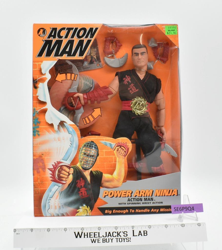 Power Arm Ninja Action Man GI Joe 1996 Kenner Hasbro NEW MISB SEALED ...