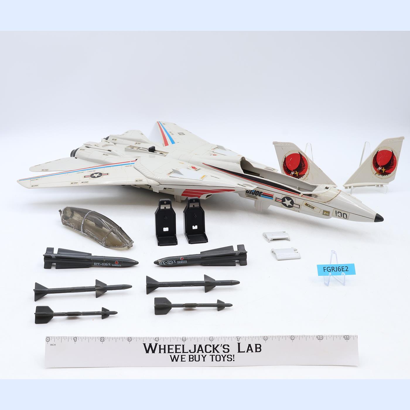 Skystriker XP-14F Combat Jet G.I. Joe 1983 Hasbro Action Figure Vehicle ...