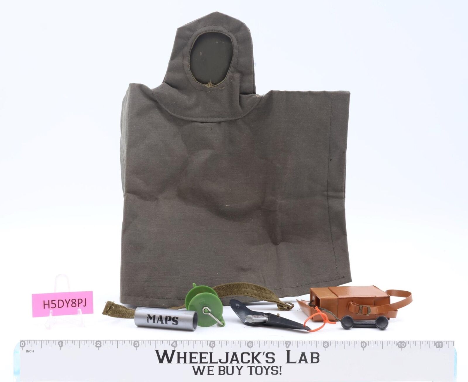 GI Joe Command Post Poncho Set 1964 Hasbro 12" Accessory Vintage ...