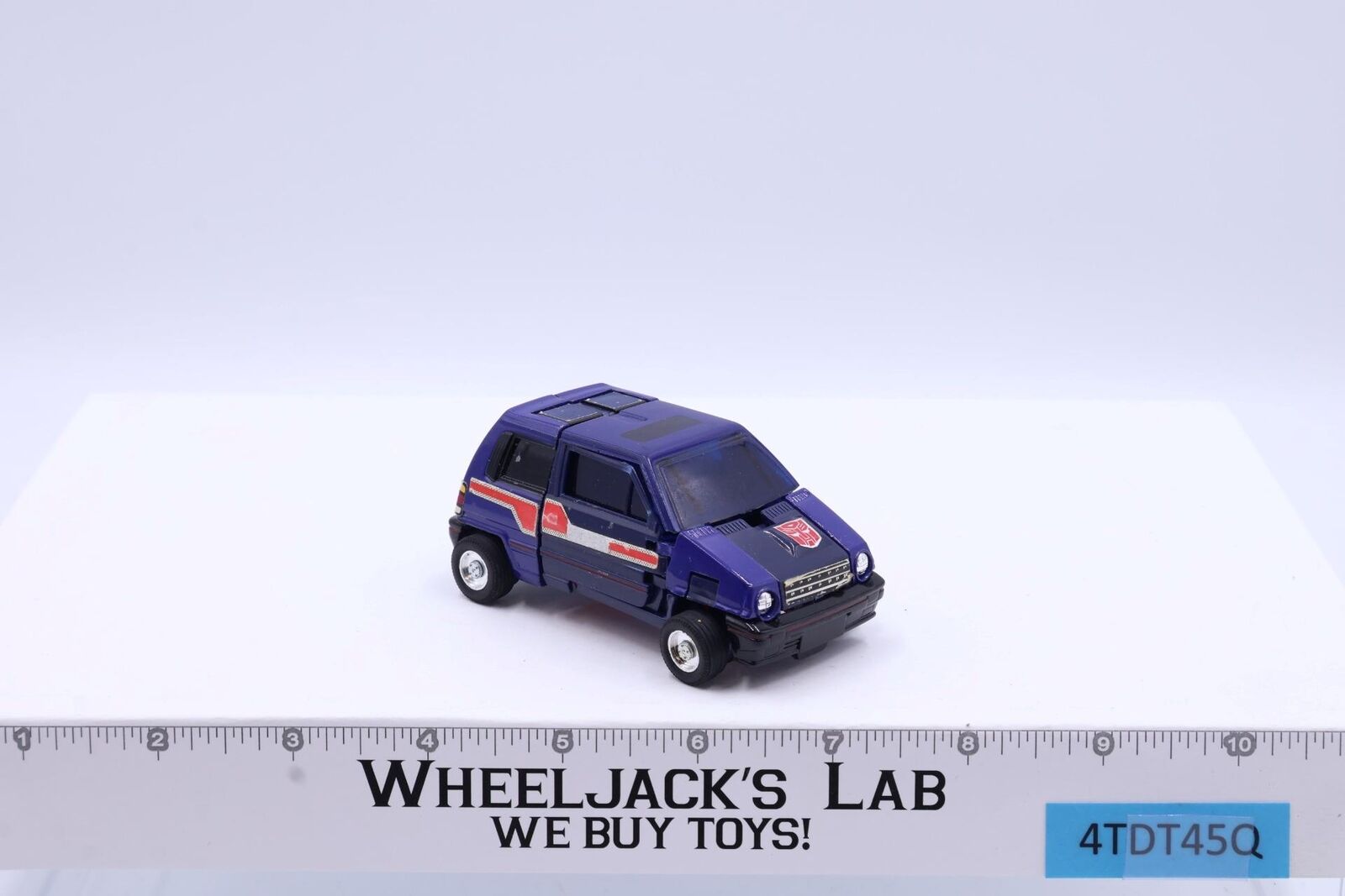 Skids 1985 G1 Transformers Hasbro Vintage Action Figure - Wheeljack's Lab