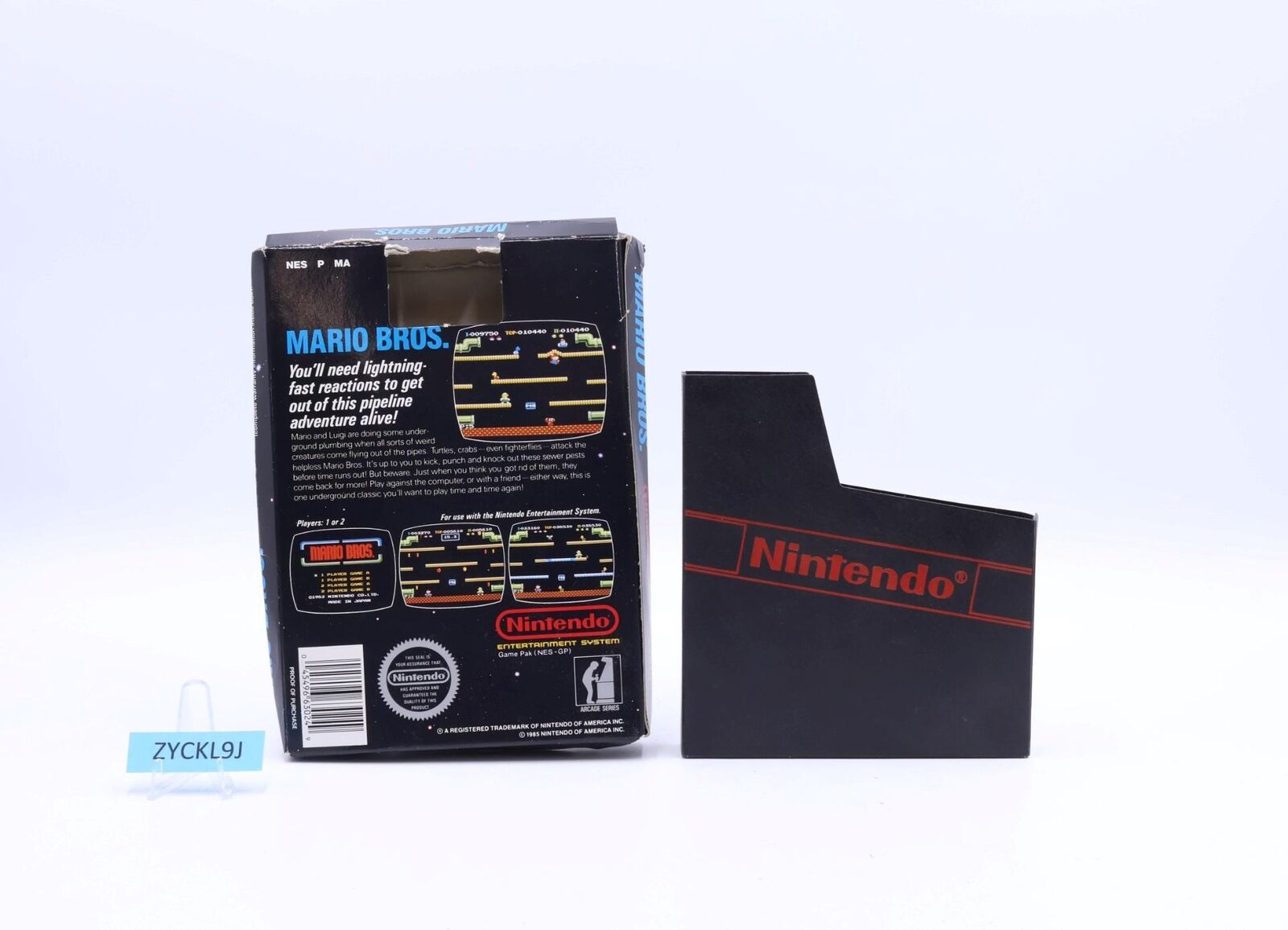 Mario Bros. Arcade Classics Nintendo Entertainment System 1985 EMPTY ...