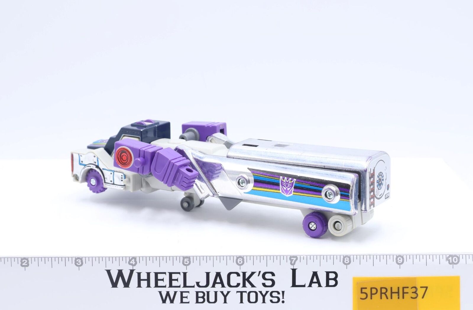 Octane 100% Complete Vintage 1986 G1 Transformers Hasbro Action Figure ...