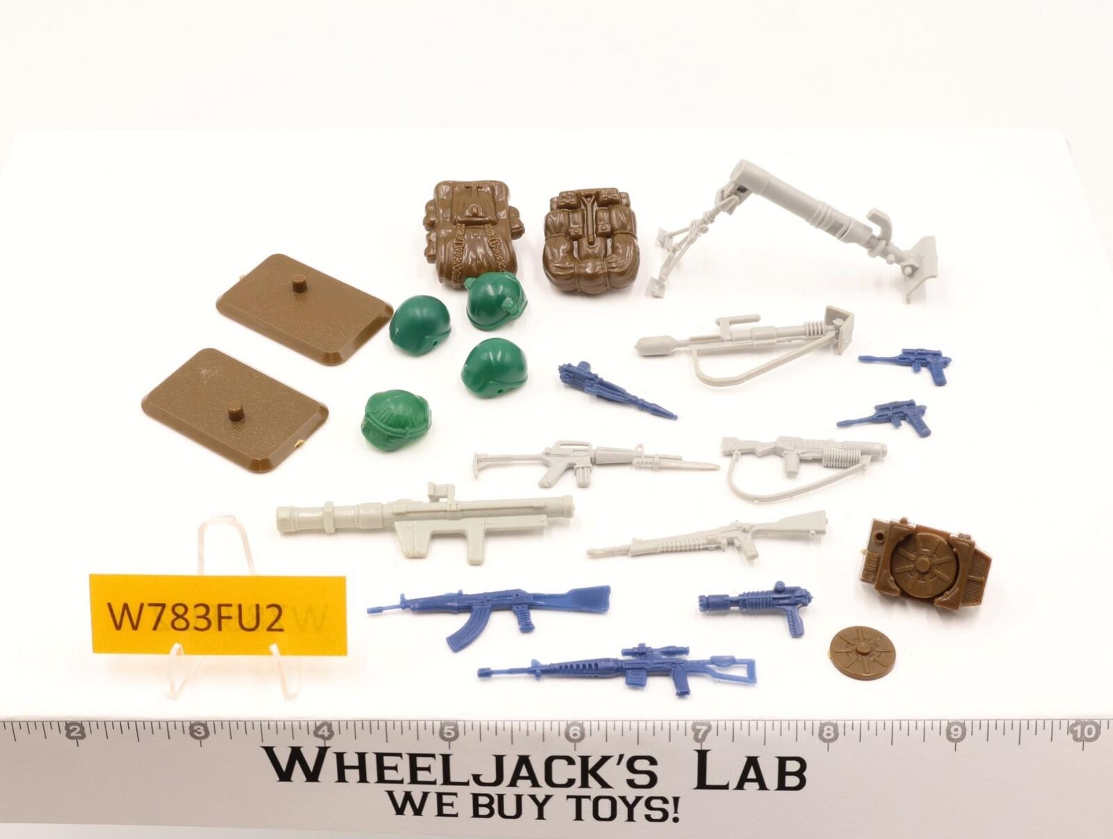Lot Battle Gear Accessory Pack 2 Set 6 Complete 1984 Weapons G.I. Joe ...