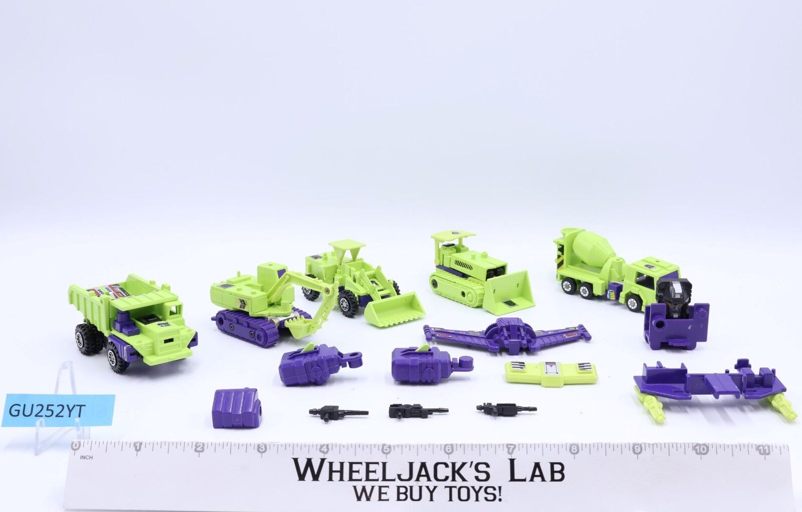 Devastator Constructicons 1985 Hasbro G1 Transformers Action Figure ...