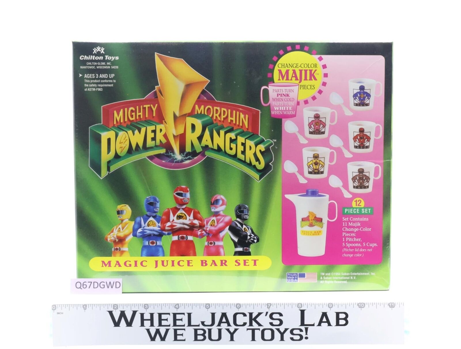 Magic Juice Bar Set Mighty Morphin Power Rangers 1994 Chilton Toys NEW ...
