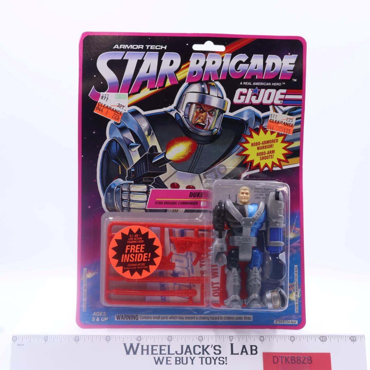 Duke GI Joe Star Brigade 1993 Hasbro Vintage Action Figure NEW SEALED ...