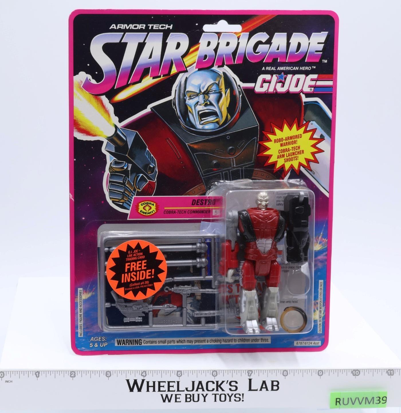 Destro GI Joe Star Brigade 1993 Hasbro Vintage Action Figure NEW MOSC ...