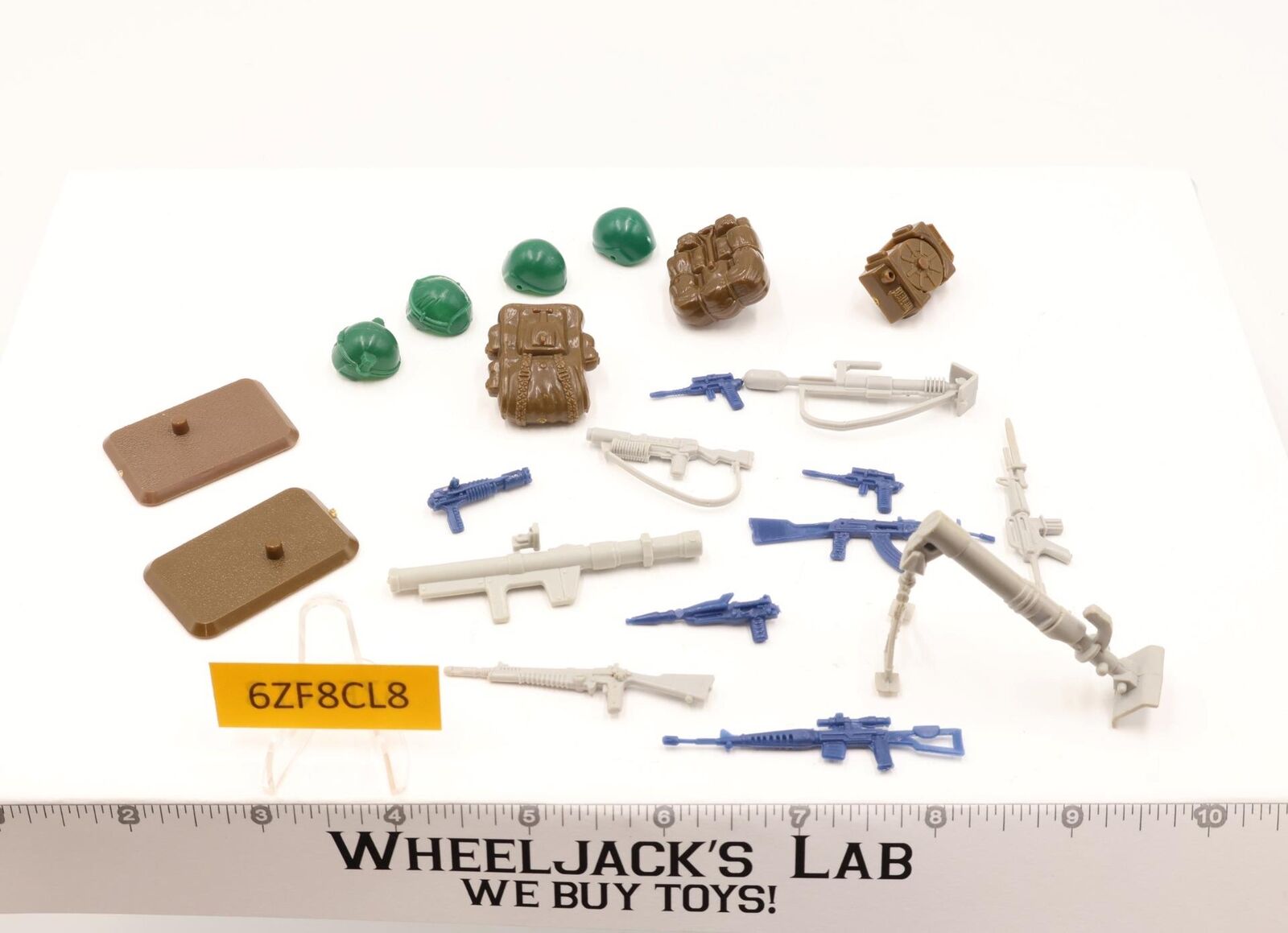 Lot Battle Gear Accessory Pack 2 Set 3 Complete 1984 Weapons G.I. Joe ...